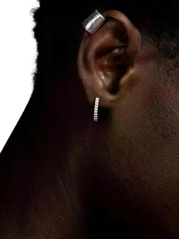 DOWER & HALL Nomad Hammered Ear Cuff