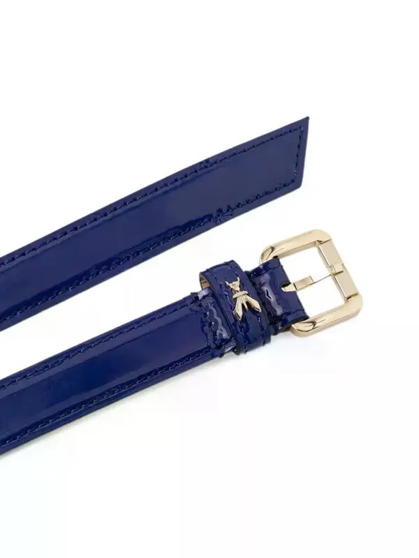 Patrizia Pepe Patent-finish Fly Belt