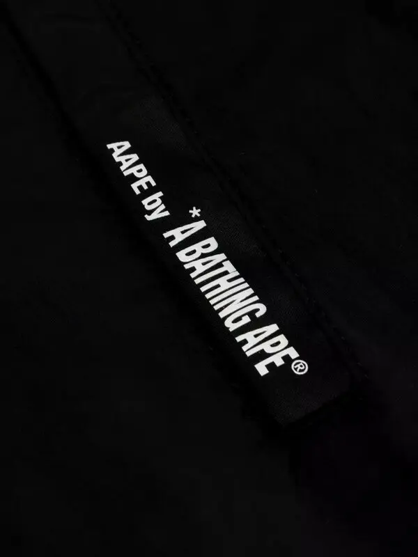 AAPE BY *A BATHING APE Moonface-logo Track Pants