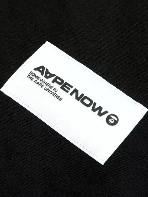 AAPE BY *A BATHING APE Logo-patch T-shirt