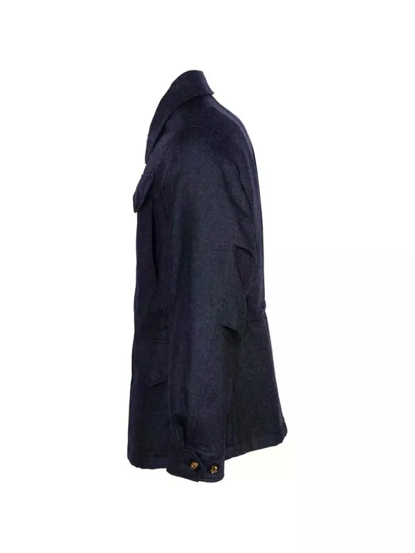 Eleventy Quilted-lining Field Jacket