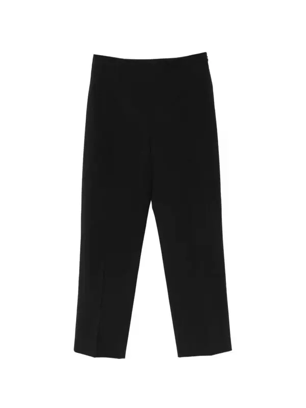 Alberta Ferretti Pressed-crease Straight-leg Trousers