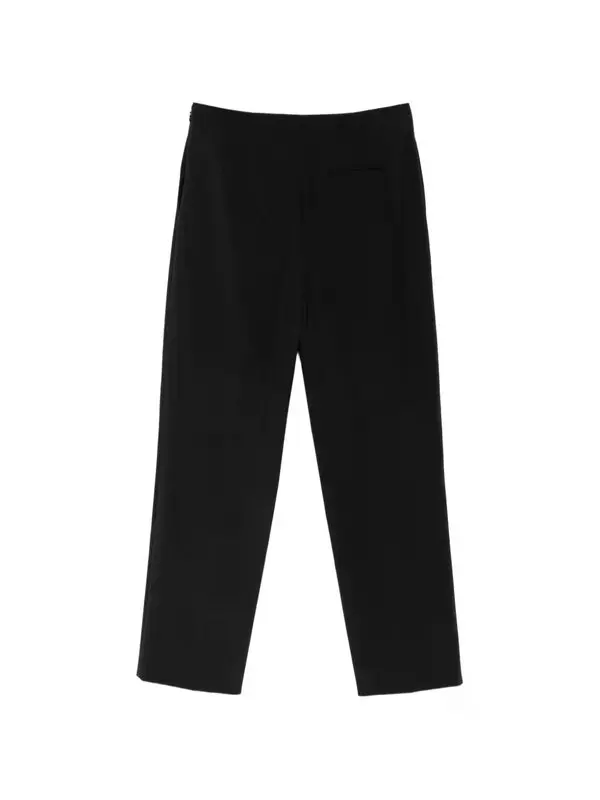 Alberta Ferretti Pressed-crease Straight-leg Trousers