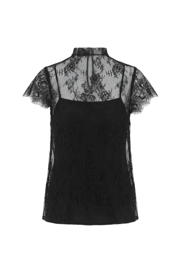 Posse Silk Blouse ‘blake - Black