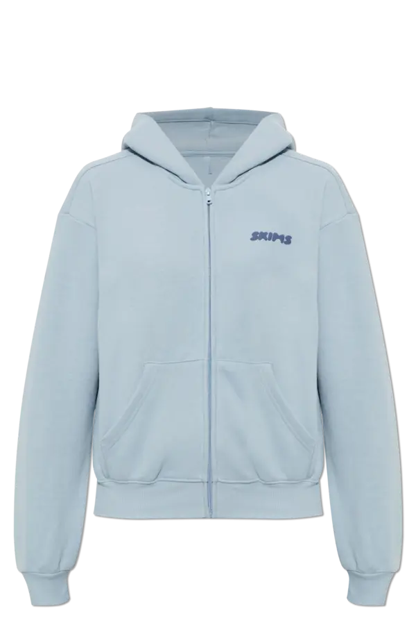 SKIMS Logo Hoodie - Blue