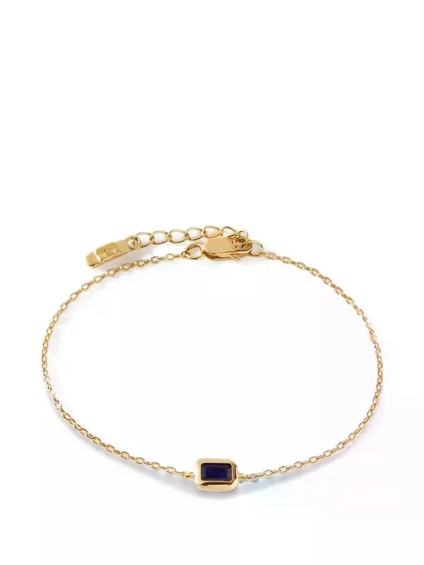EDGE OF EMBER Deco Birthstone Bracelet - Gold