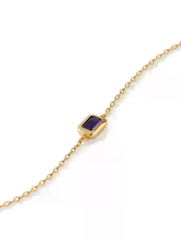 EDGE OF EMBER Deco Birthstone Bracelet