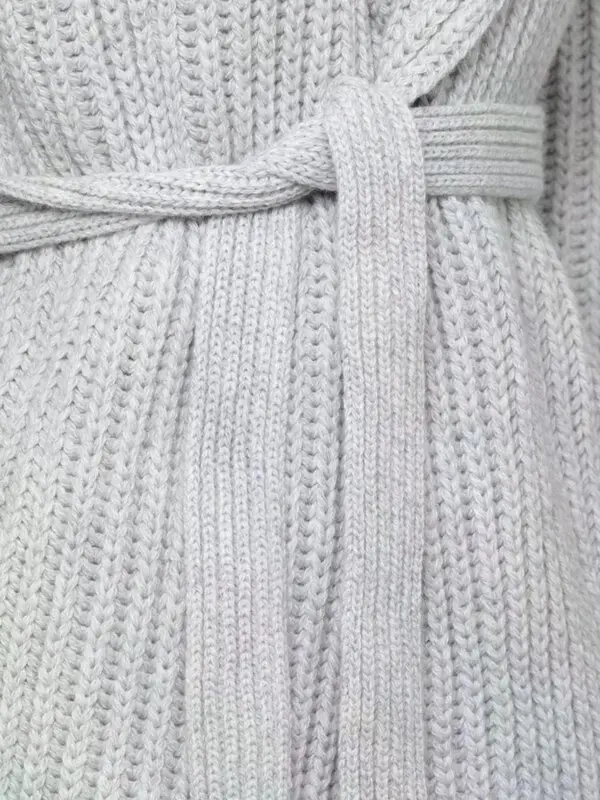 KANGRA Ribbed Hooded Cardigan