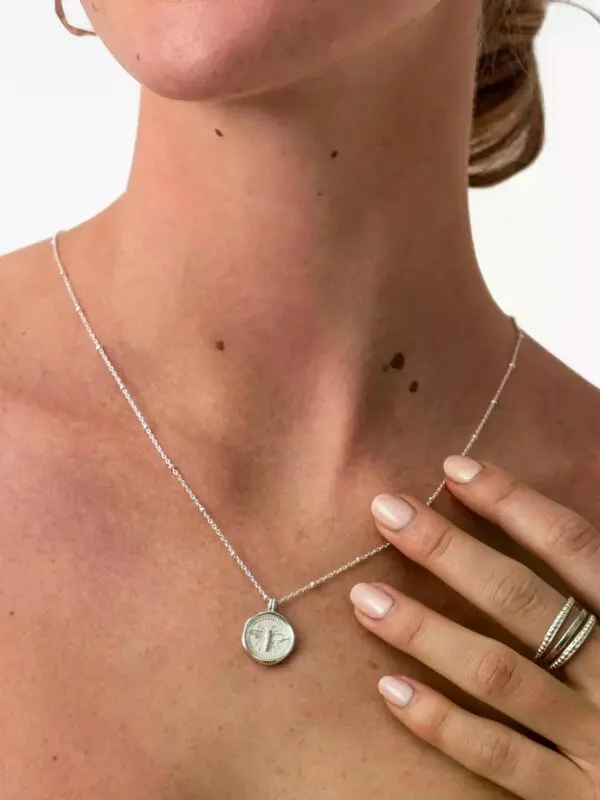 DOWER & HALL Queen Bee Talisman Necklace