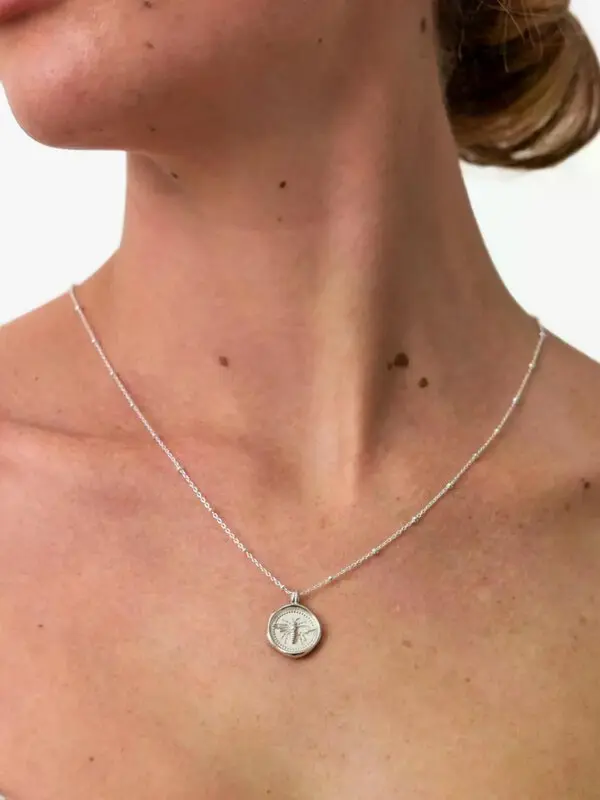 DOWER & HALL Queen Bee Talisman Necklace