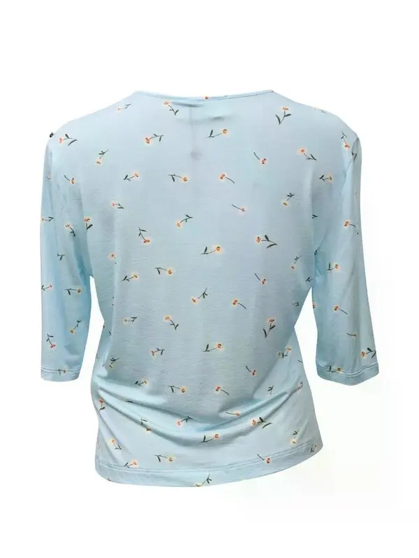 Sportmax Flower-print T-shirt