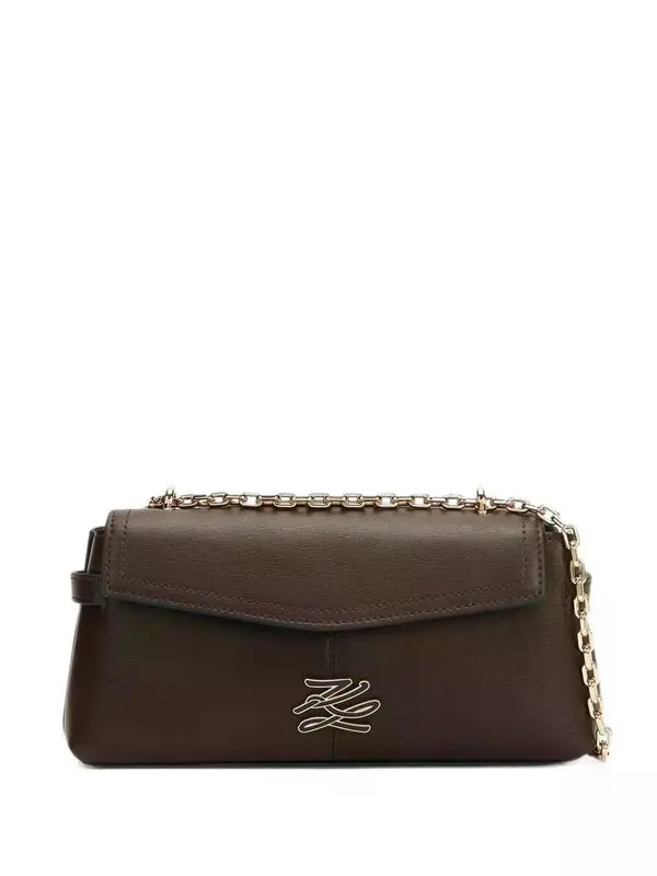 Karl Lagerfeld K/autograph Leather Cross Body Bag