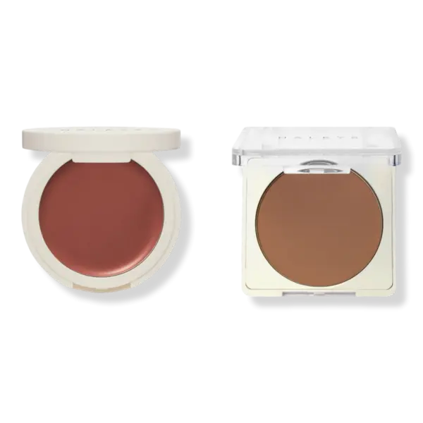 HALEYS BEAUTY Lift + Flush Contour & Blush Duo - Fig/dark