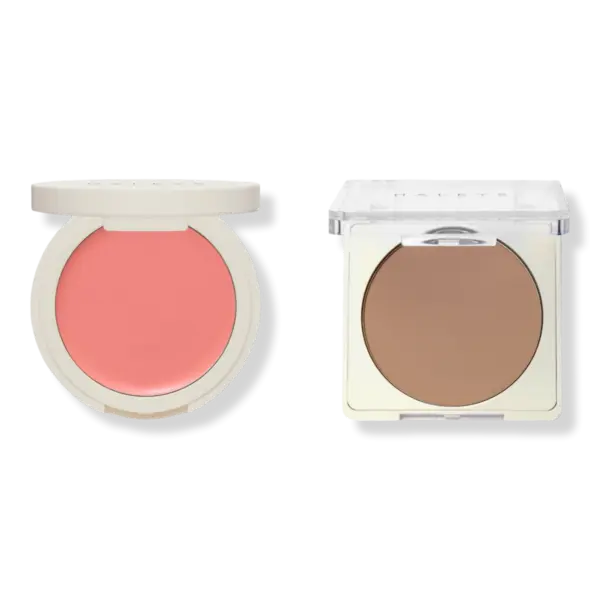 HALEYS BEAUTY Lift + Flush Contour & Blush Duo - Lychee/light
