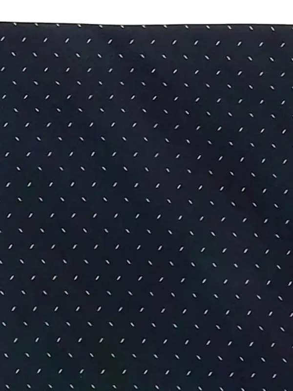 BOSS One Silk Pocket Square With Printed Pattern - Blue