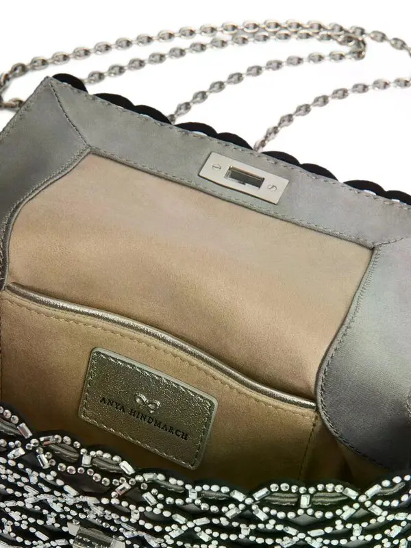 ANYA HINDMARCH Mini Glebe Embellished Crossbody Bag