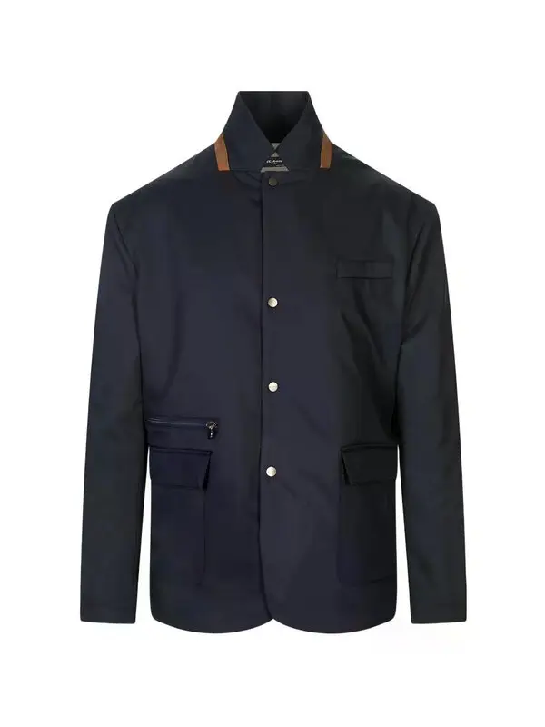 Kiton High-neck Jacket