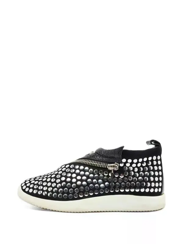 GIUSEPPE ZANOTTI Eve Stud-embellished Sneakers