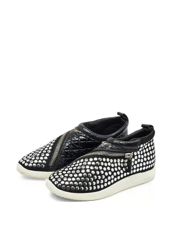 GIUSEPPE ZANOTTI Eve Stud-embellished Sneakers