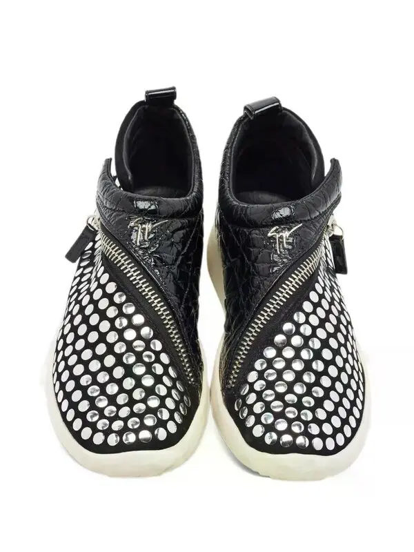GIUSEPPE ZANOTTI Eve Stud-embellished Sneakers