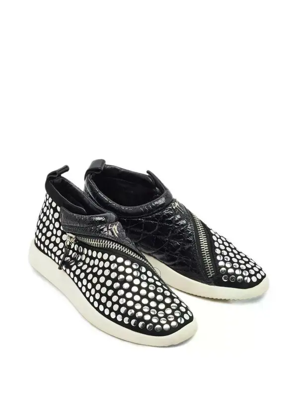 GIUSEPPE ZANOTTI Eve Stud-embellished Sneakers
