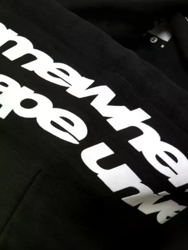 AAPE BY *A BATHING APE Moonface Logo-embroidered Hoodie