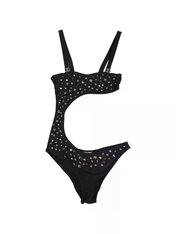 Dolce & Gabbana Embellished Cutout Swimsuit