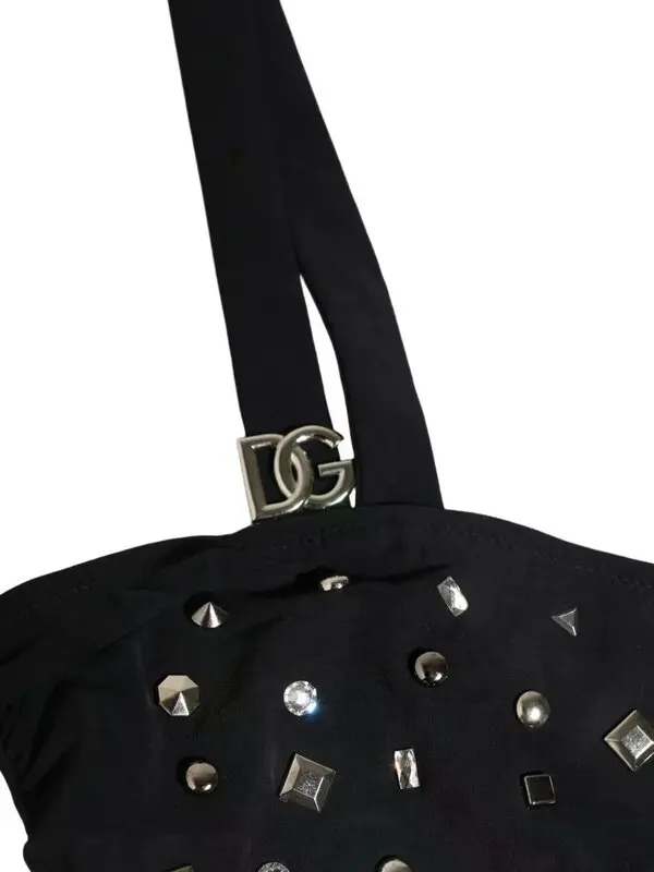 Dolce & Gabbana Embellished Cutout Swimsuit