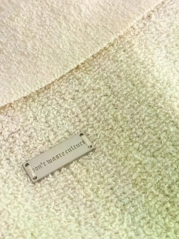DON'T WASTE CULTURE Helviane Embroidered-collar Shirt