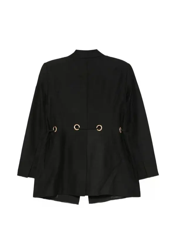 Cult Gaia Eyelet-embellished Drawstring Jacket