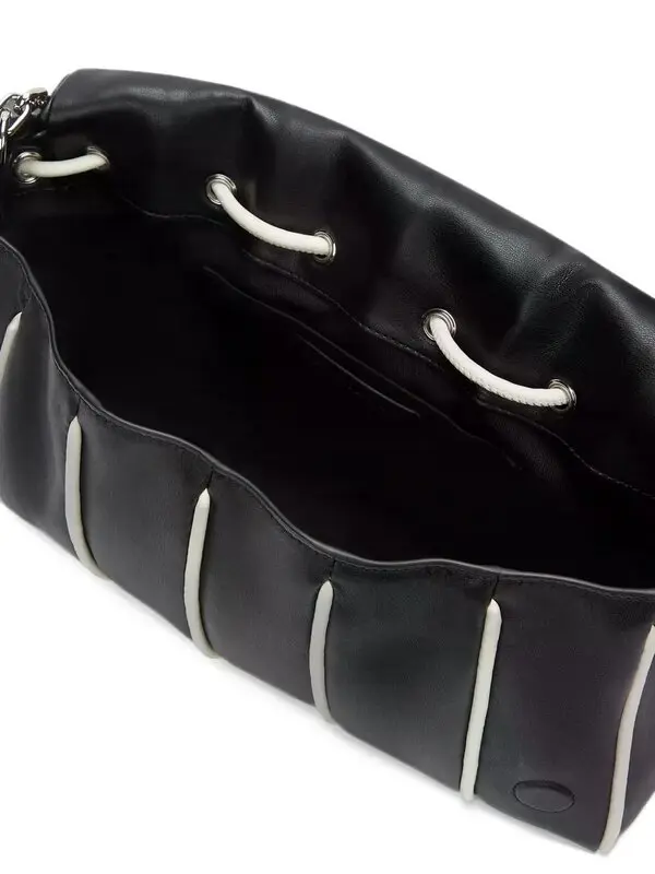 Karl Lagerfeld K/axis Contrast Piping Shoulder Bag