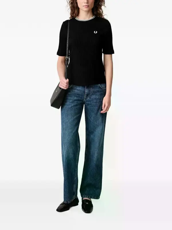 Fred Perry Logo-embroidered T-shirt