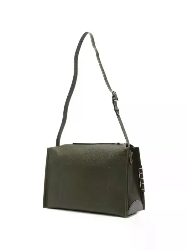 JW Anderson Messenger Loafer Bag In Khaki Leather