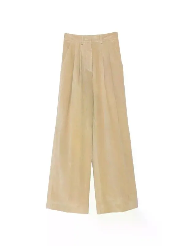 PT TORINO Pleated Corduroy Trousers