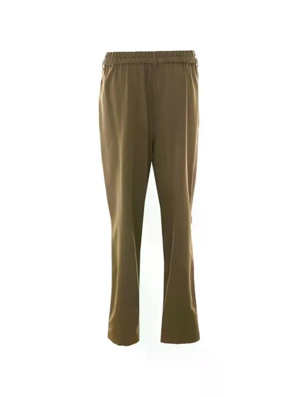 RUE DU BAC Drawstring-waistband Tapered Trousers
