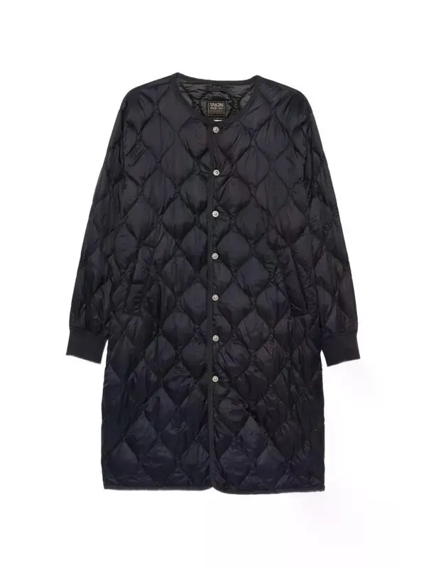 Taion Quilted Long-line Coat