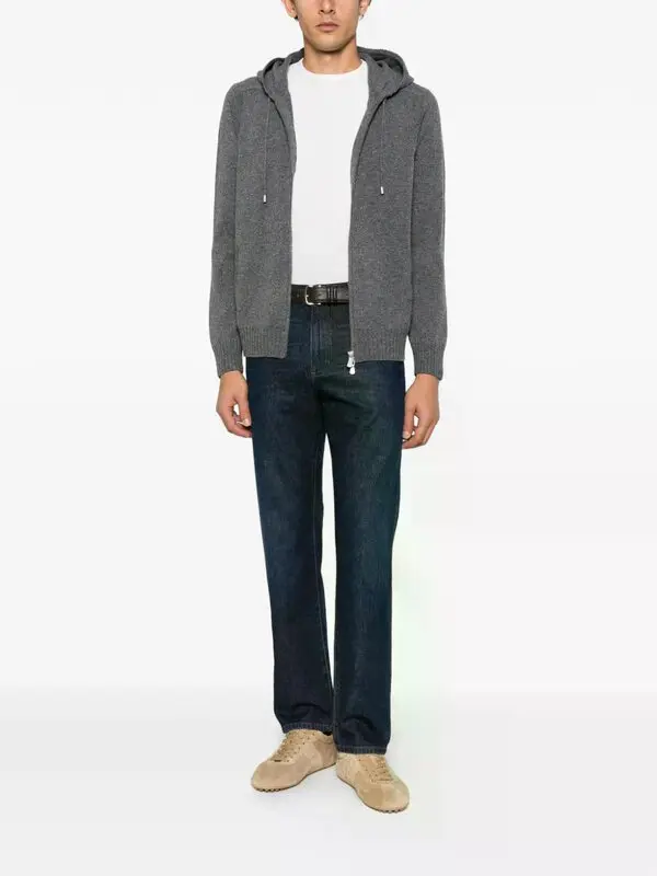 GRAN SASSO Zip-up Cardigan