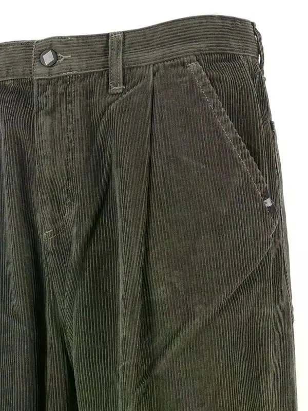 AMISH SUPPLIES Pleated Corduroy Trousers