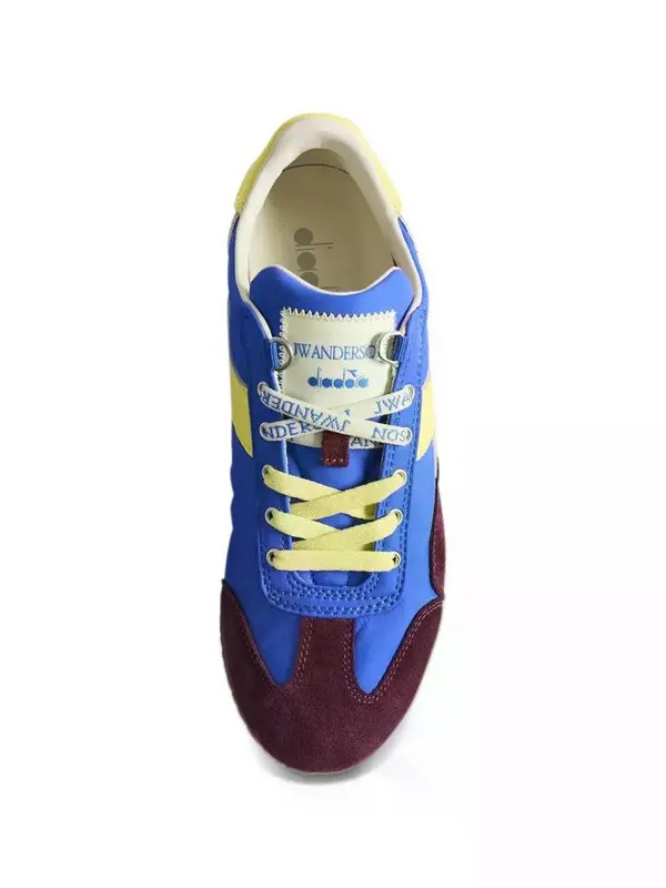JW ANDERSON X DIADORA Equipe Suede-panelled Sneakers