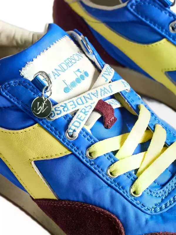 JW ANDERSON X DIADORA Equipe Suede-panelled Sneakers