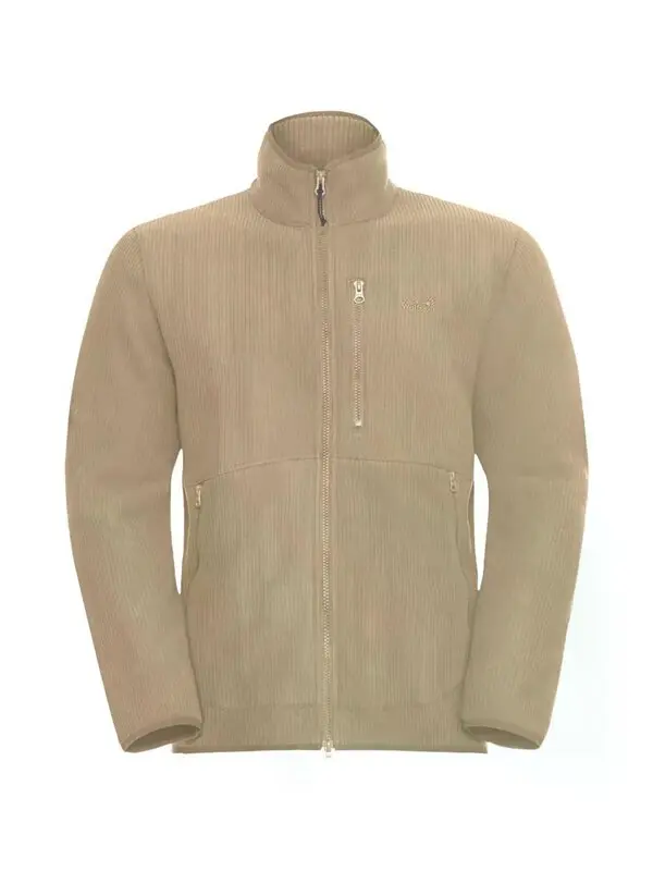 JACK WOLFSKIN Ribbed-knit Zip-up Jacket
