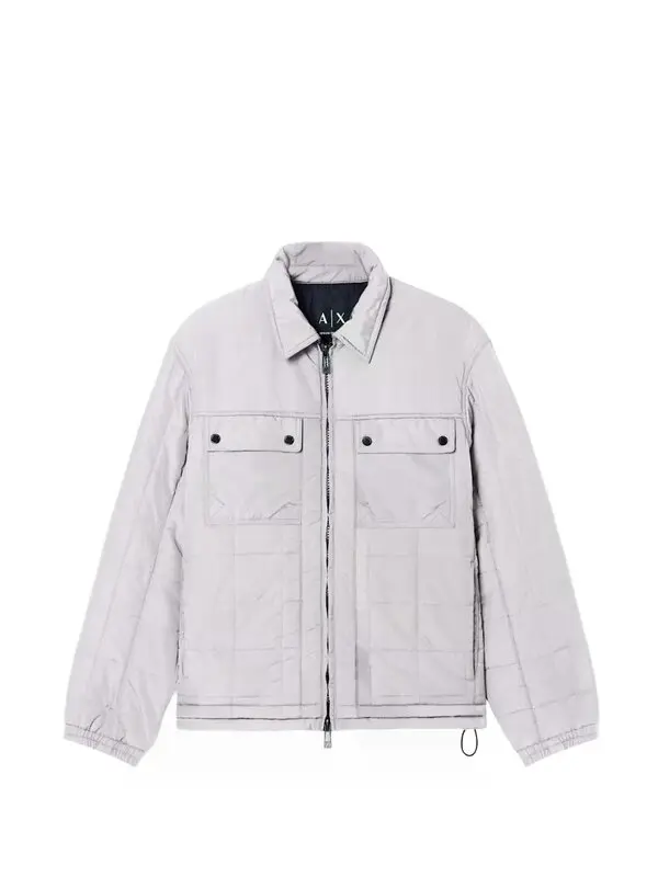 Armani Exchange Quilted-finish Jacket