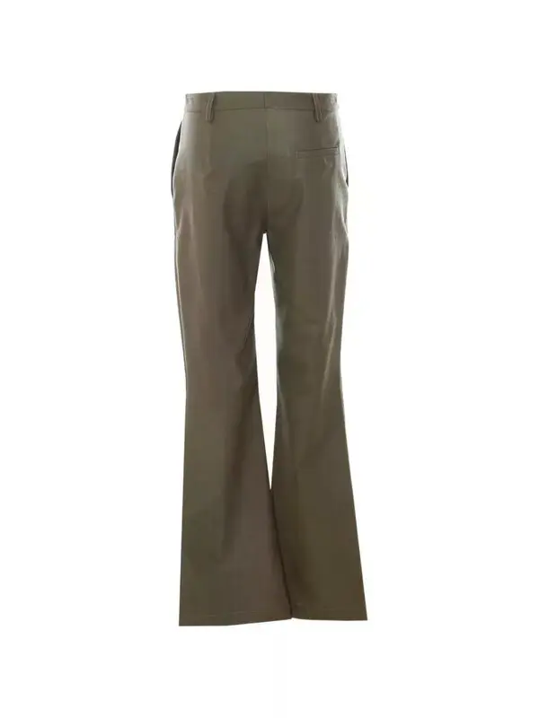 RUE DU BAC Grained Flared Trousers
