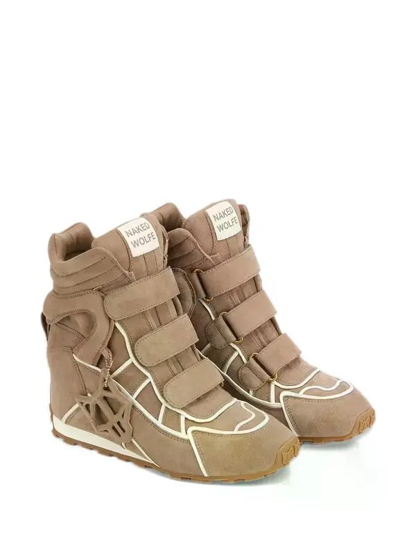NAKED WOLFE Element Touch-strap Sneakers
