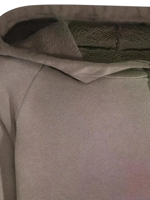 MAISON MARGIELA Drawstring-hood Raglan-sleeve Hoodie - Brown