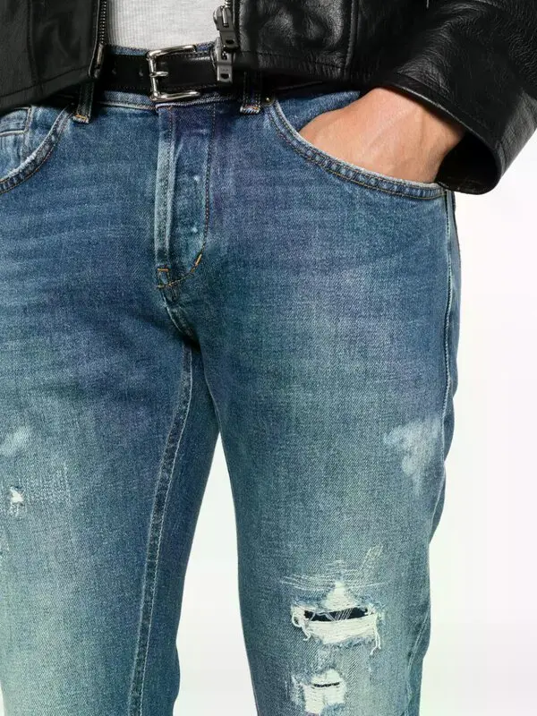 DONDUP Distressed Slim-fit Jeans