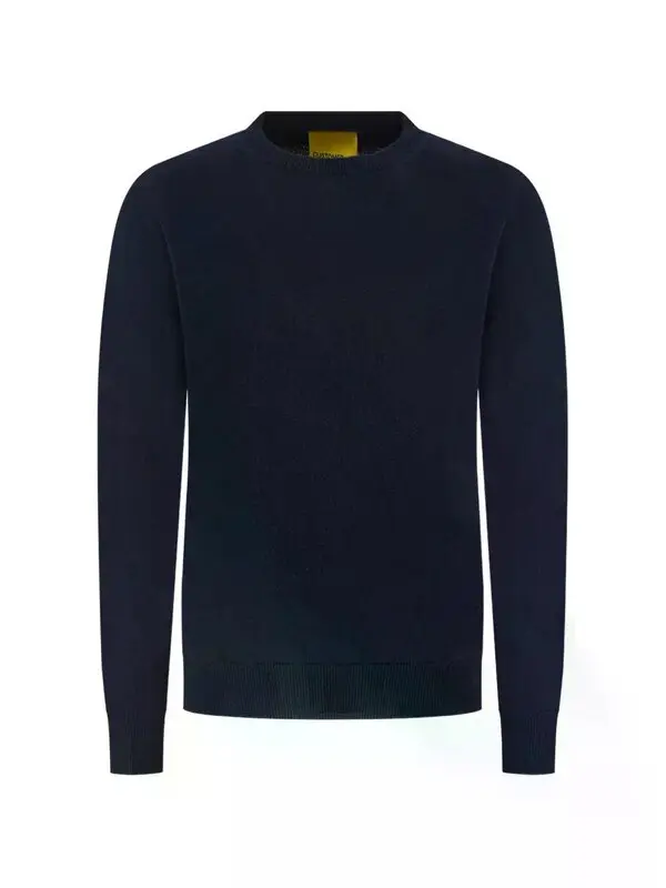 CUSTOMER LOVERS Crew-neck Ribbed-trim Sweater