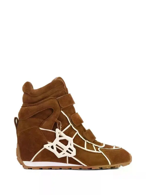 NAKED WOLFE Element Suede Sneakers - Brown