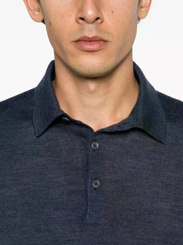 BARBA NAPOLI Long-sleeve Polo Shirt