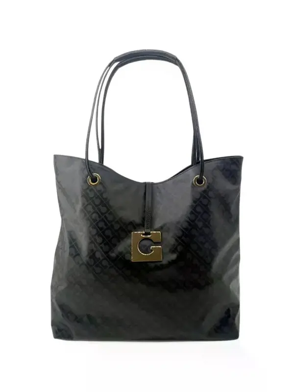GHERARDINI Monogram-print Canvas Shoulder Bag